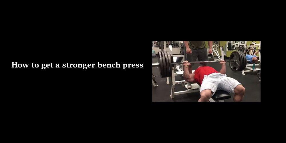 How to get a stronger bench press 💪 – Jed North